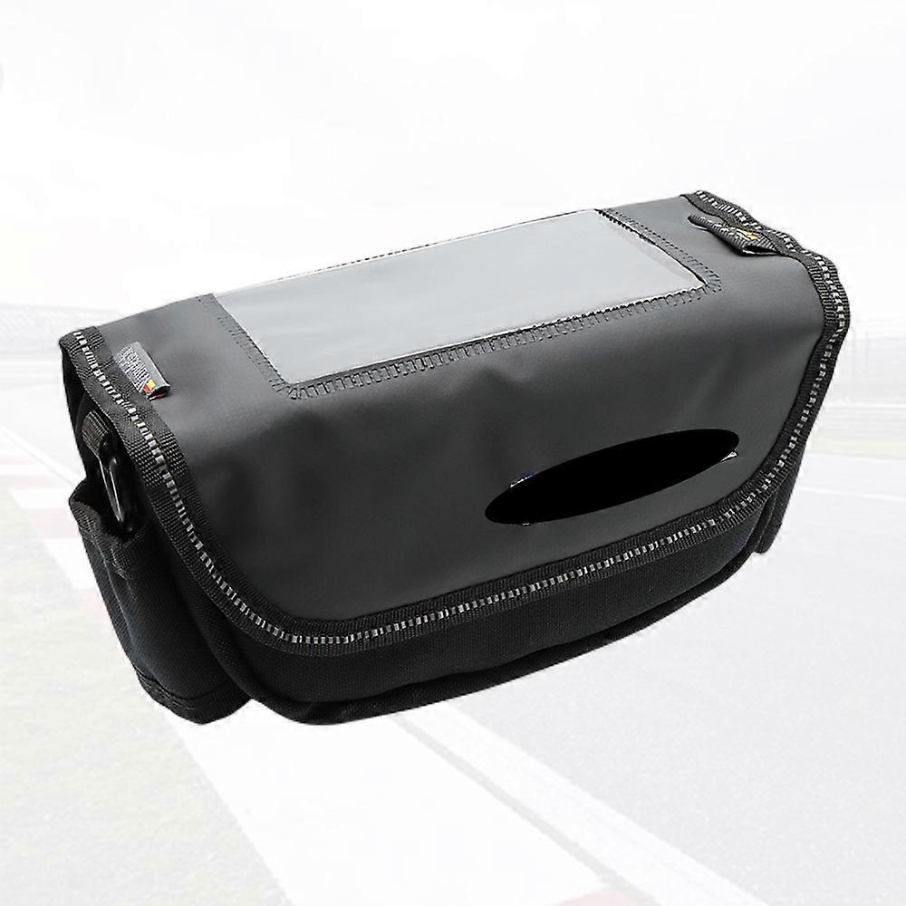 FOR BMW R1250RT Motorcycle Bag Handlebar Bag Black Waterproof Mobile ...