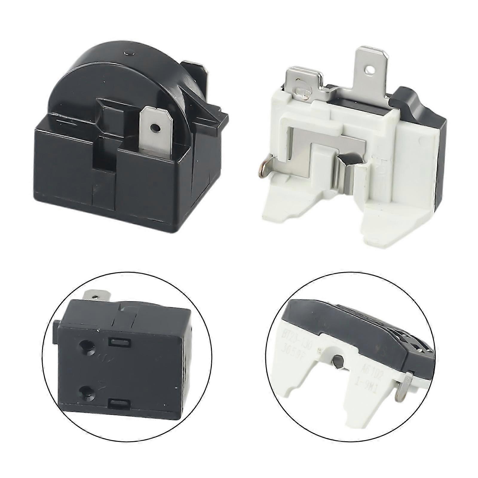 Universal Refrigerator Start Relay with Overload Protector Easy ...