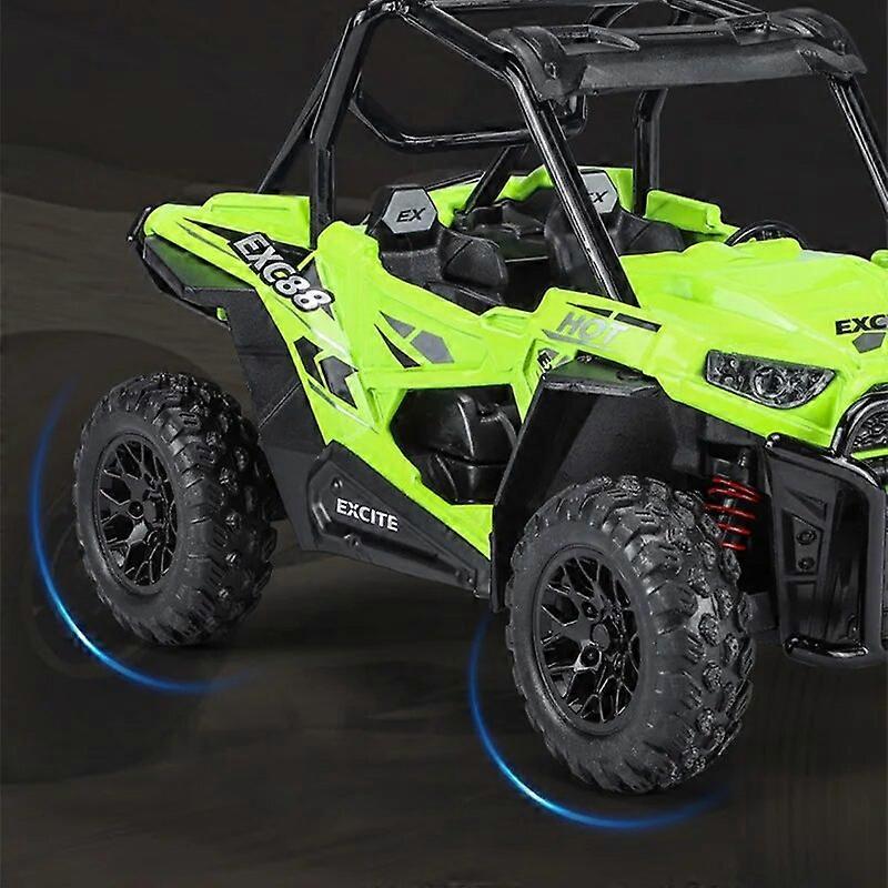 1:24 Alloy ATV Sports Motorcycle Model Diecasts Metal Beach All-Terrain ...