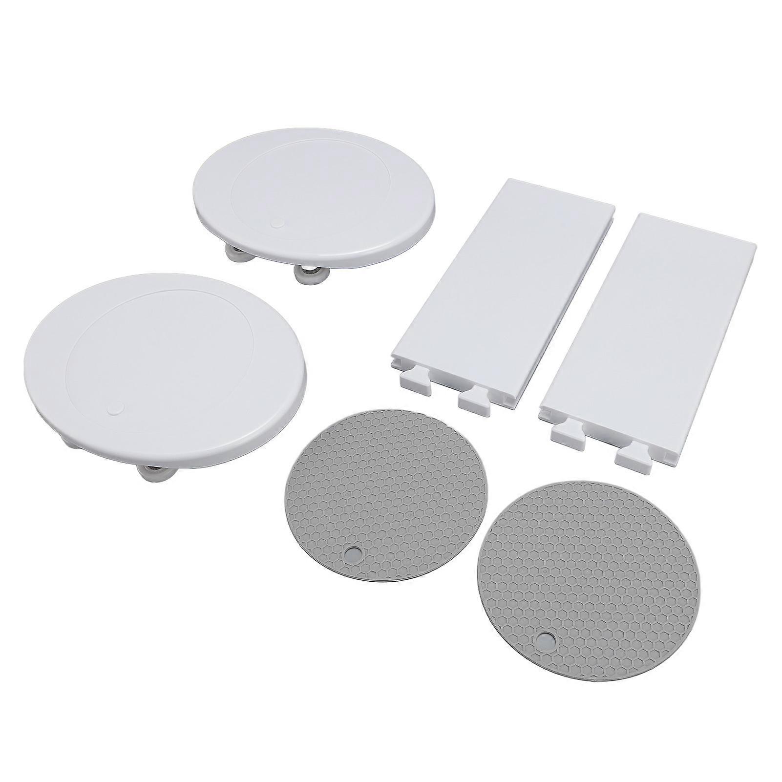 Turntable Tray Expandable Portable Outdoor Dish Tray Accessories for ...