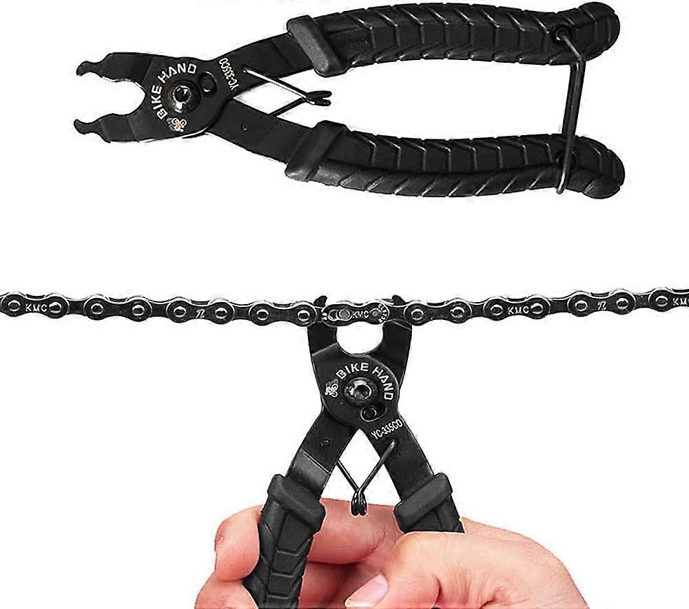 Bike Chain Tool Set, Bike Link Plier+Chain Breaker Tool+Chain Checker+Quick Clips For Bike Chain ...
