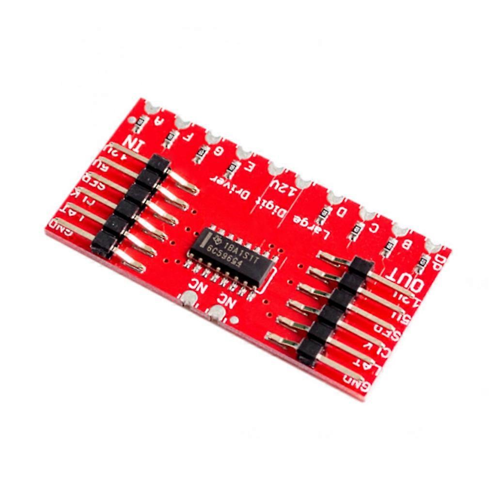 TPIC6C596 8-bit shift register 7-segment displays 7-segment LED | Fruugo AU
