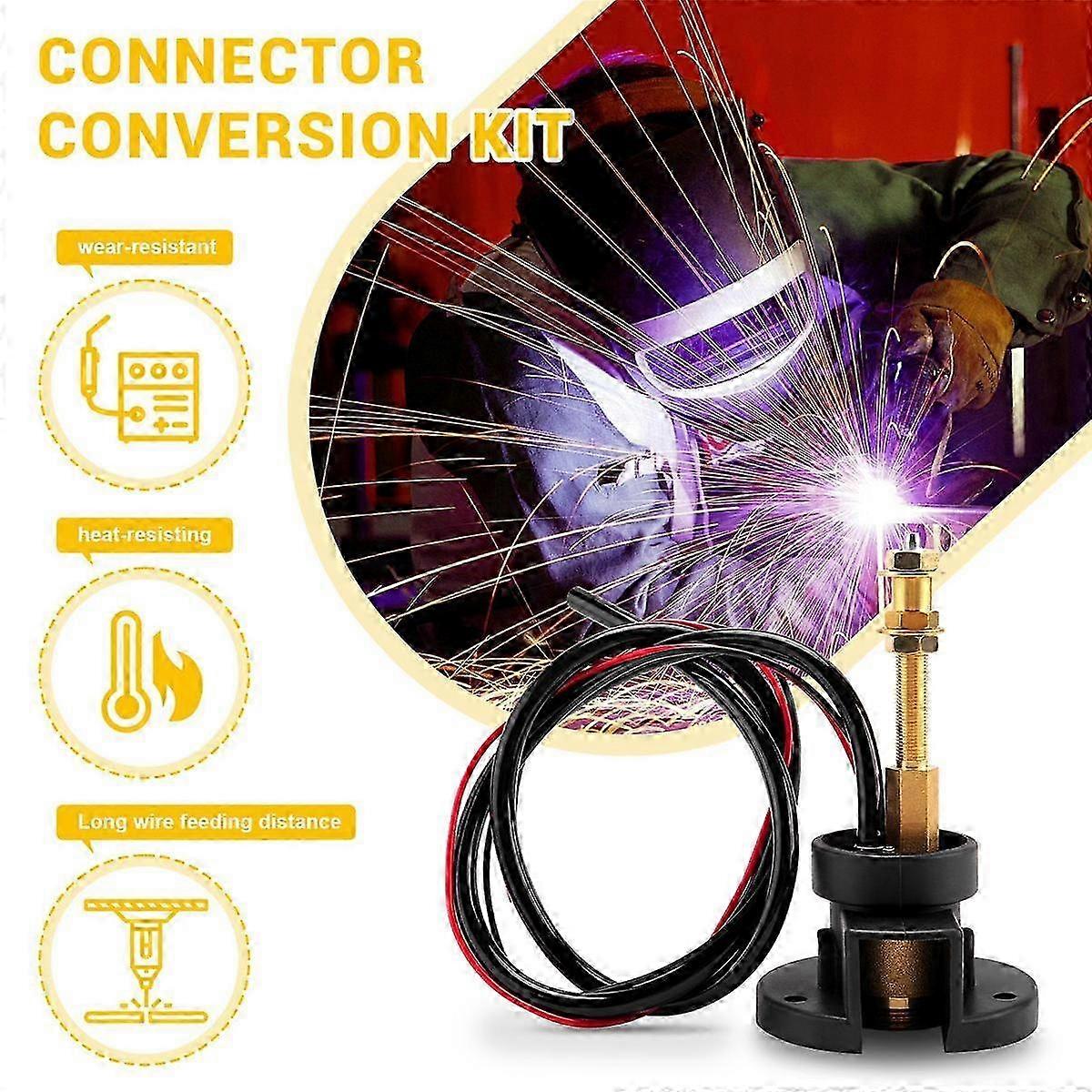 Central Connector Conversion Set MIG/ Welder Euro Connector Central ...