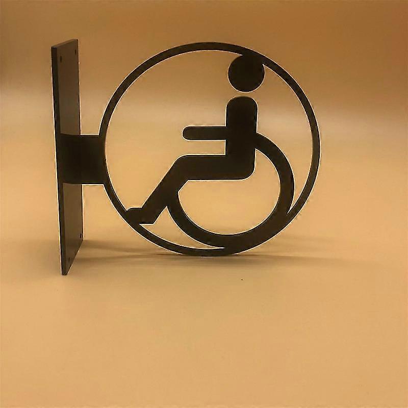 3d Side Mount Wc Signs Door Sticker Men Amp; Women Restroom Toilet Sign ...