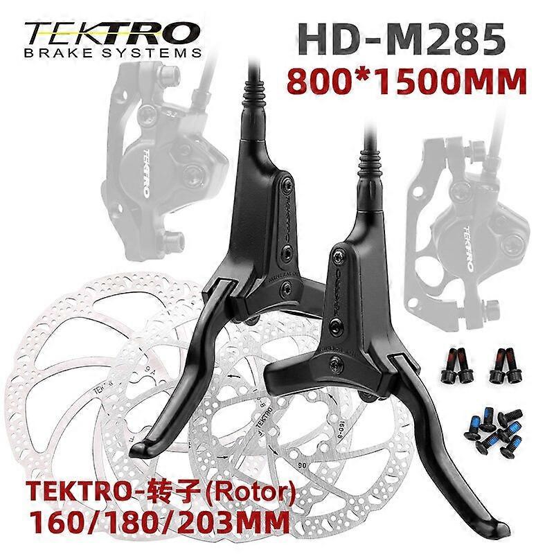 TEKTRO MD-M280 Mountain Bike-Hydraulic Disc Brake with TR160 160mm Wire ...