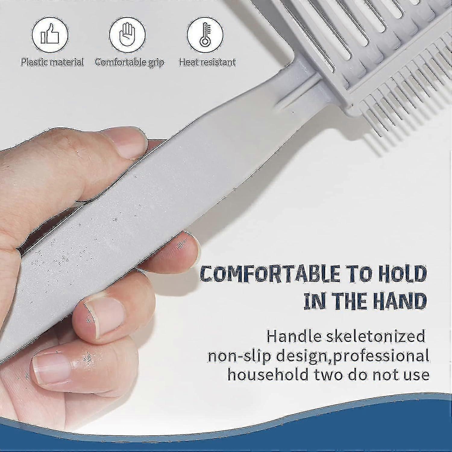 2pcs Barber Fade Combs,professional Hair Cutting Comb Heat Resistant Flattop Comb Clipper Comb ...