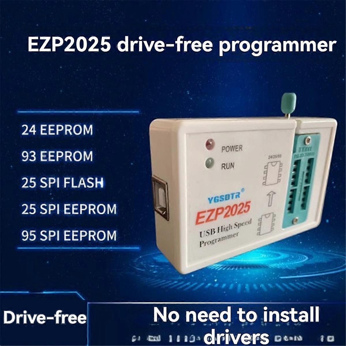 EZP2025 Drive Free USB Programmer Supports 24/25/93/95EEPROM SPI FLASH ...