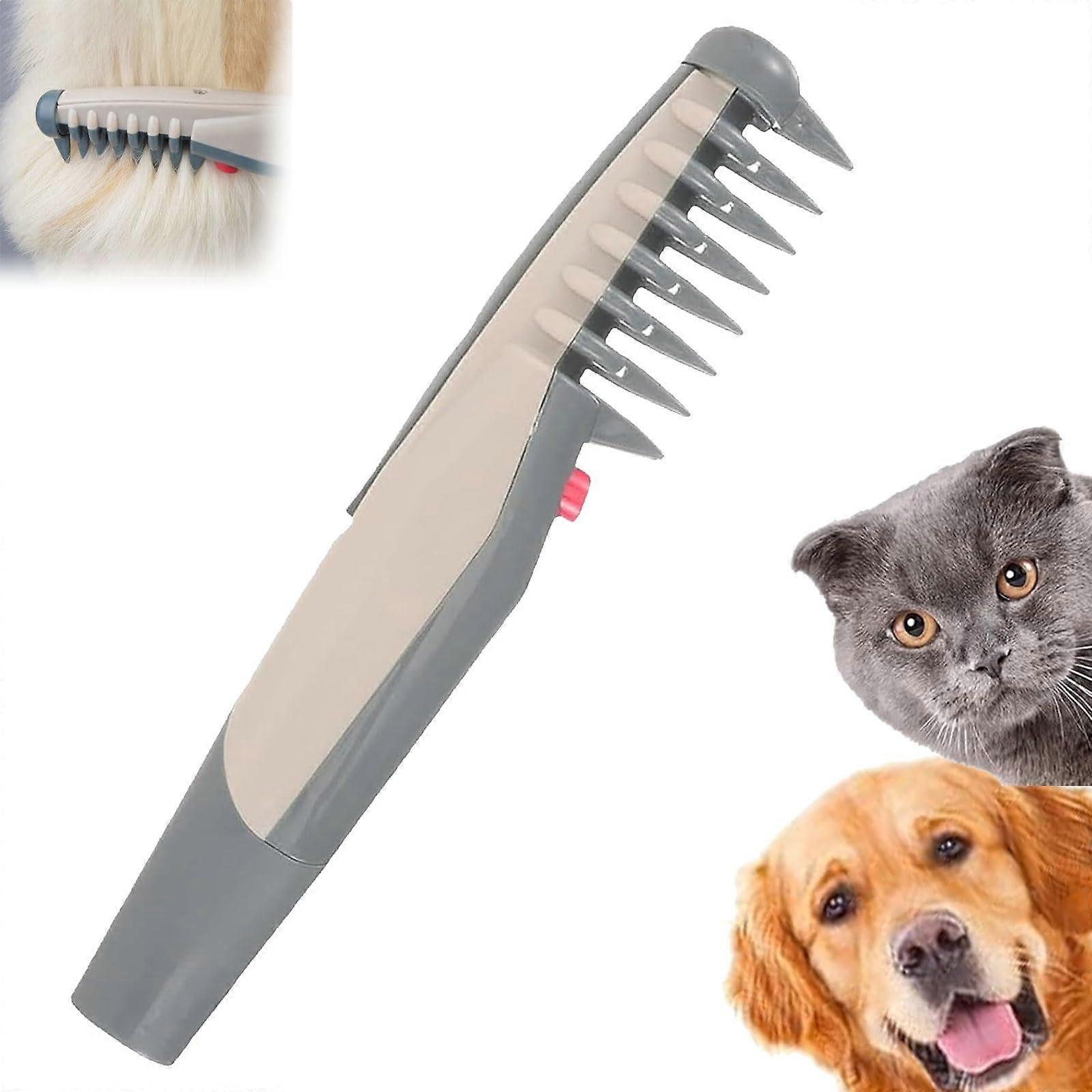 Lifweb Mataway EComb, Electric Pet Hair Knot Remover Grooming Comb for ...