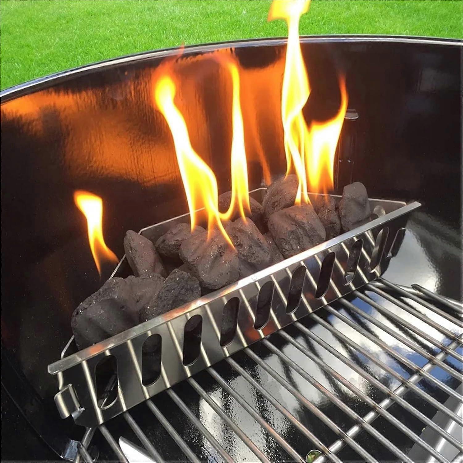 Kohlekorb Holzkohle Grill Korb 1 Stück Verzinktes Blech BBQ Zubehör für ...