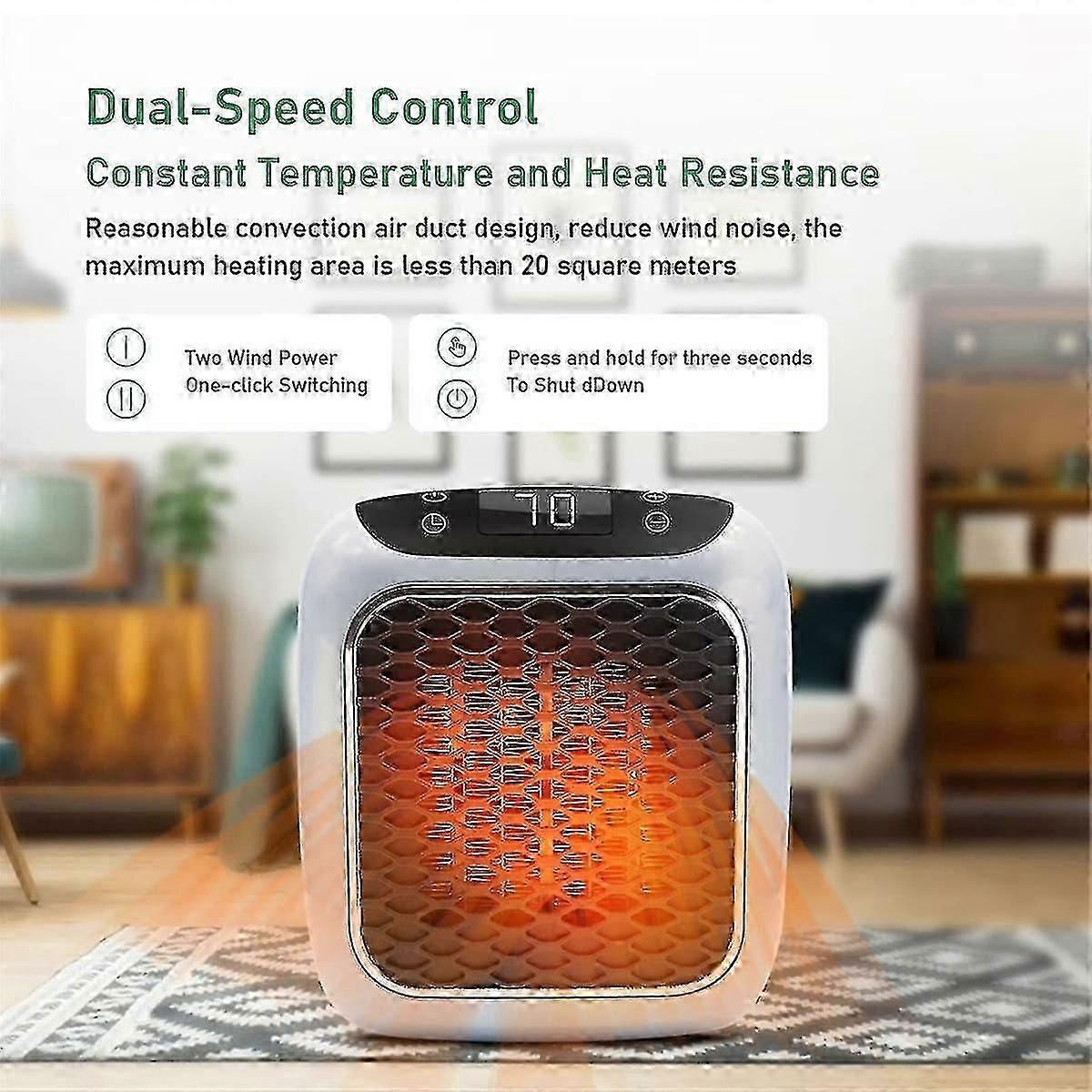 Mini Fan Heater, Fan Heater Socket, Socket Heater, Fan Heater, 800 Watt ...