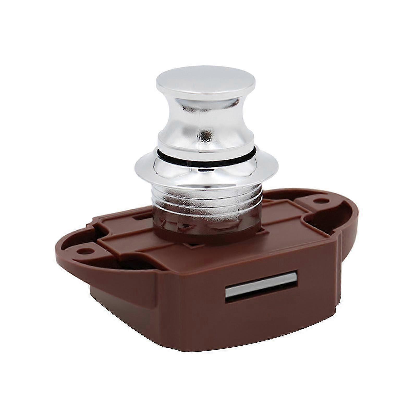 5x Push Button Drawer Lock RV Rv Boat Hardware, Latch Button Lock Rv ...