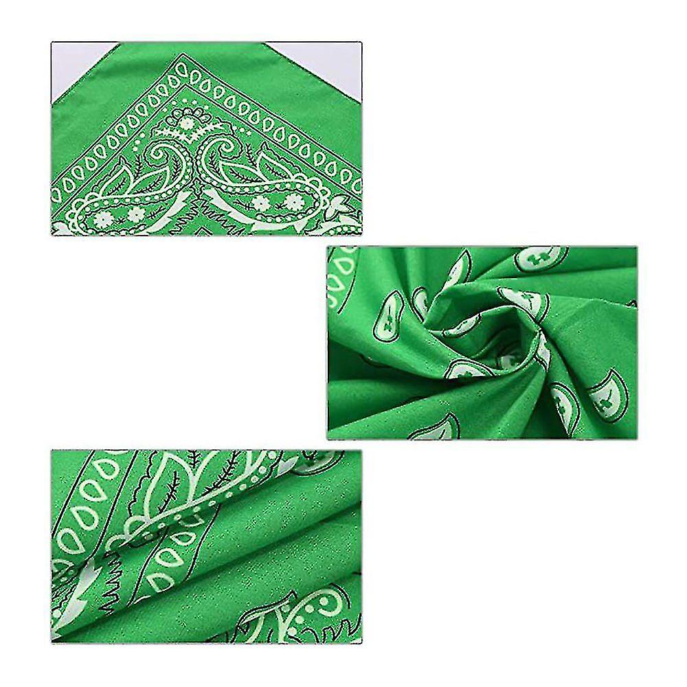 12pcs Bandana Headscarf, Neckerchief Headscarf Multifunctional Bicycle ...
