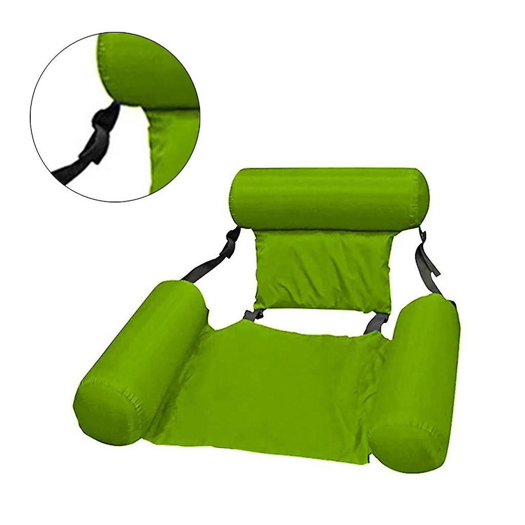 Inflatable Floating Water Hammock Float Pool Lounge Bed Green | Fruugo DK