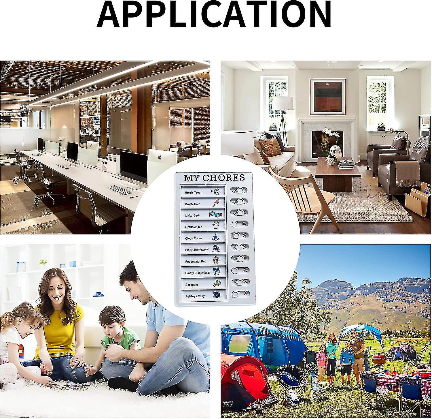 Memo Plastiktafel Aufgaben Checkliste Board, Meine Aufgaben Chart Board ...