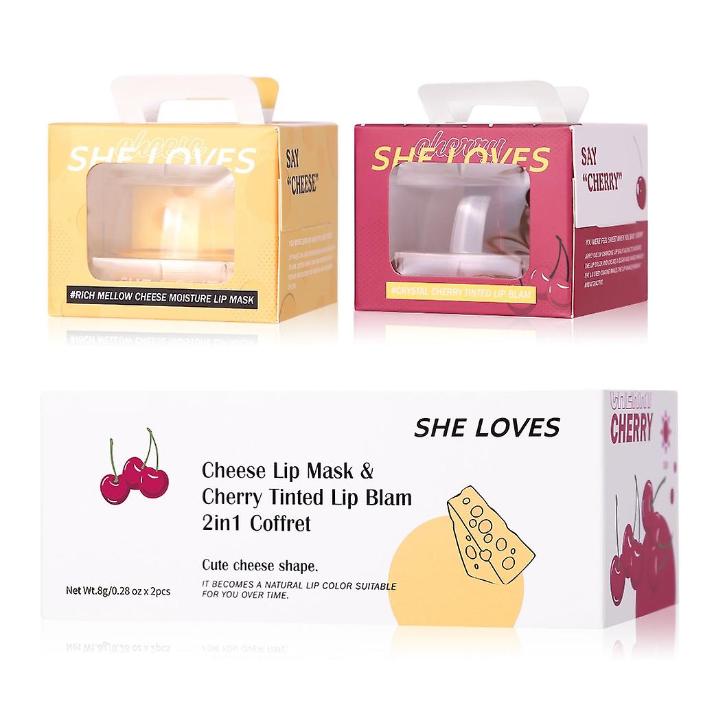 Cheese Lip Mask for Dry Lips Effectively Reduces Lip Lines Day and ...
