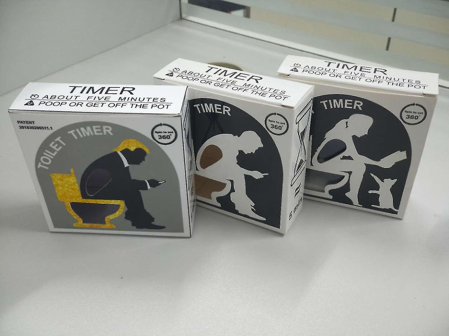 Creative Toilet Timer Countdown Machine Mechanical Alarm Clock Bathroom ...