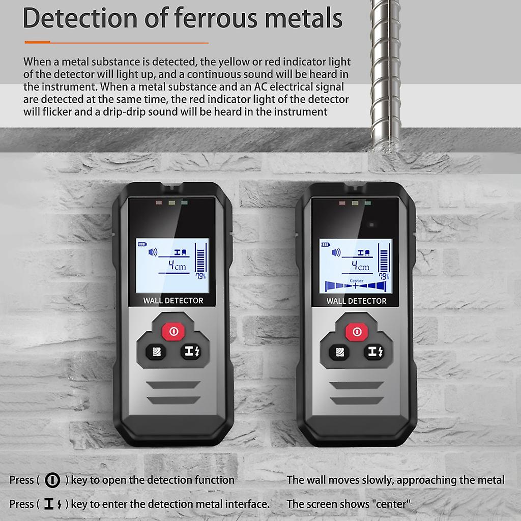 Durable Precise Wall Scanner with Back light ABS Perfect for Home ...
