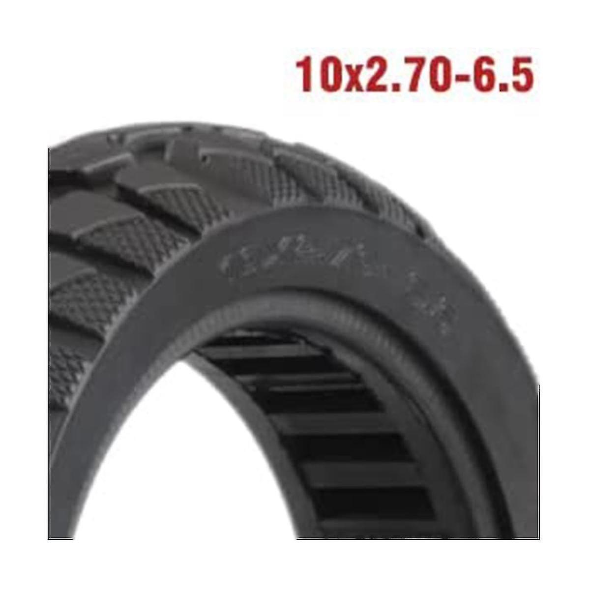 Solid Tire 10 Inch,10x2.70-6.5 Solid Tire Scooter Tubeless Puncture ...
