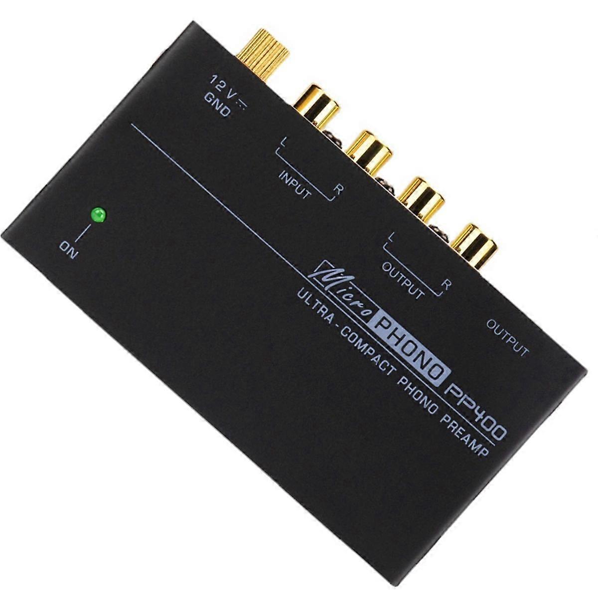 PP400 Ultra-Compact Phono Preamp Preamplifier with Interface for ...