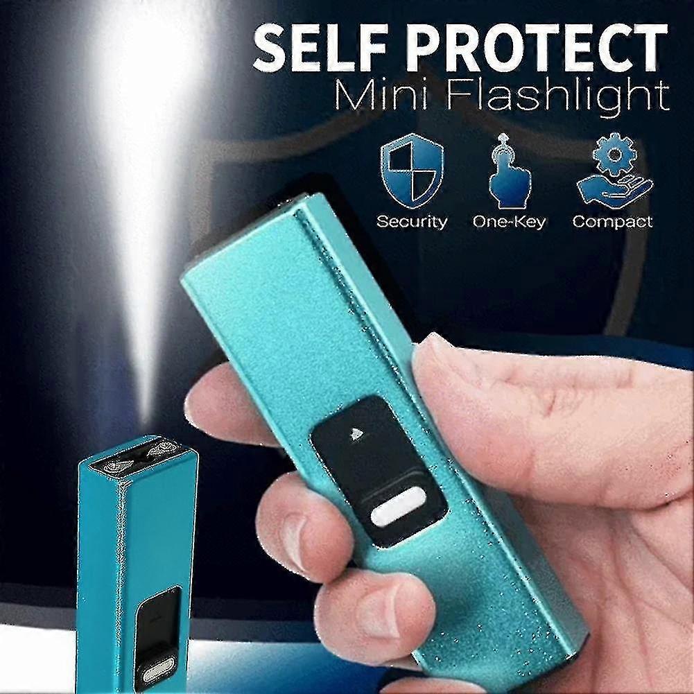 Multifunctional electric shock self-protection mini flashlight portable ...