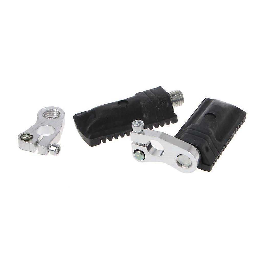Motorcycle Pedals Foot Pegs Rest Footrests Footpegs For 47/49cc Pocket ...