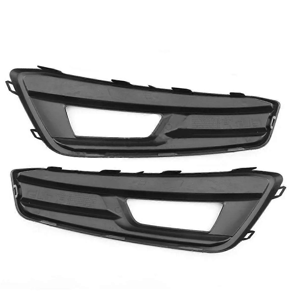 Front Bumper Grille Fog Light Cover Trim Foglights Headlights Frame for ...