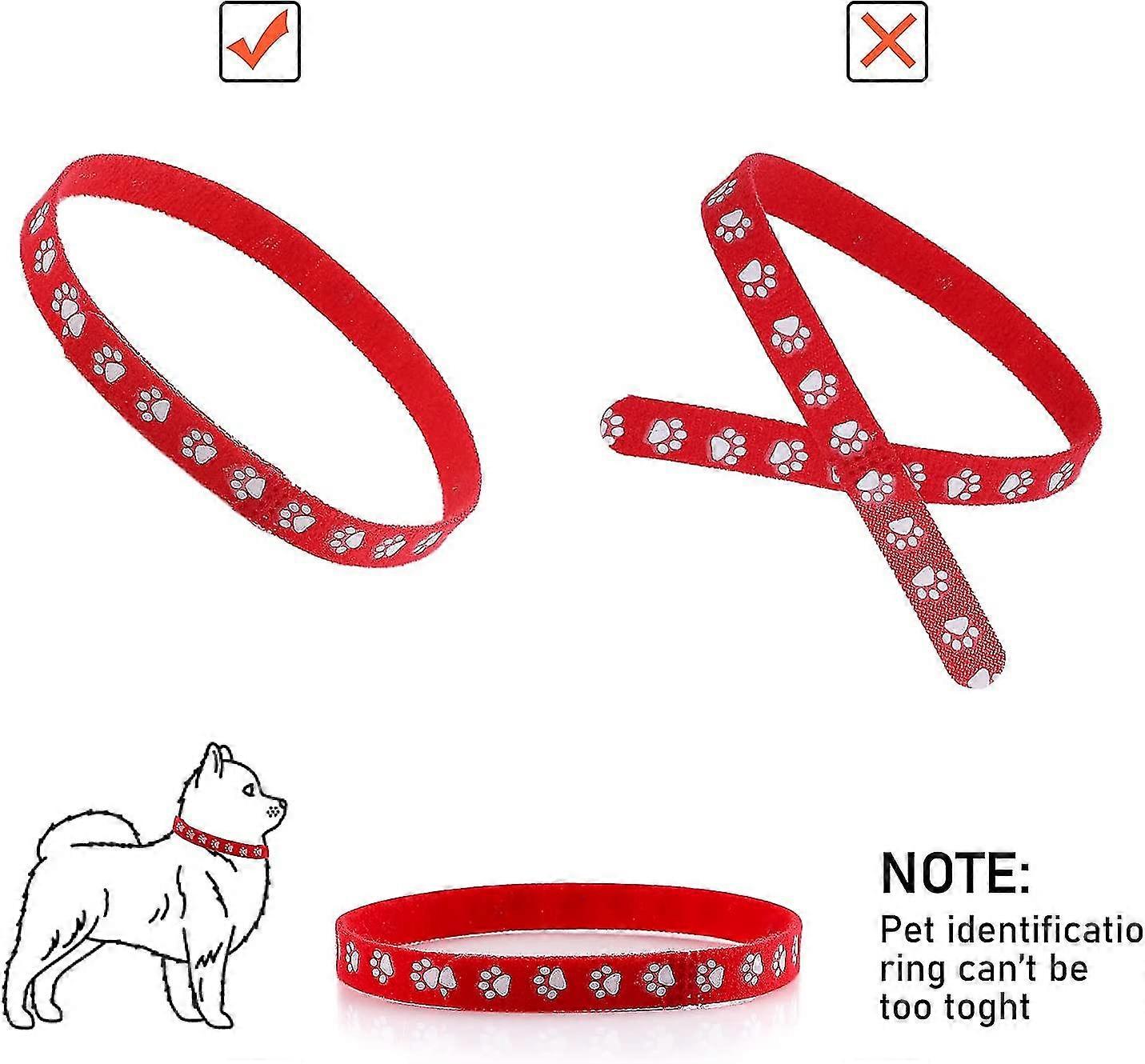 Pack Of 12 Puppy Collars, Throwing Collars For Small Puppies, Adjustable Id Collars For Small ...