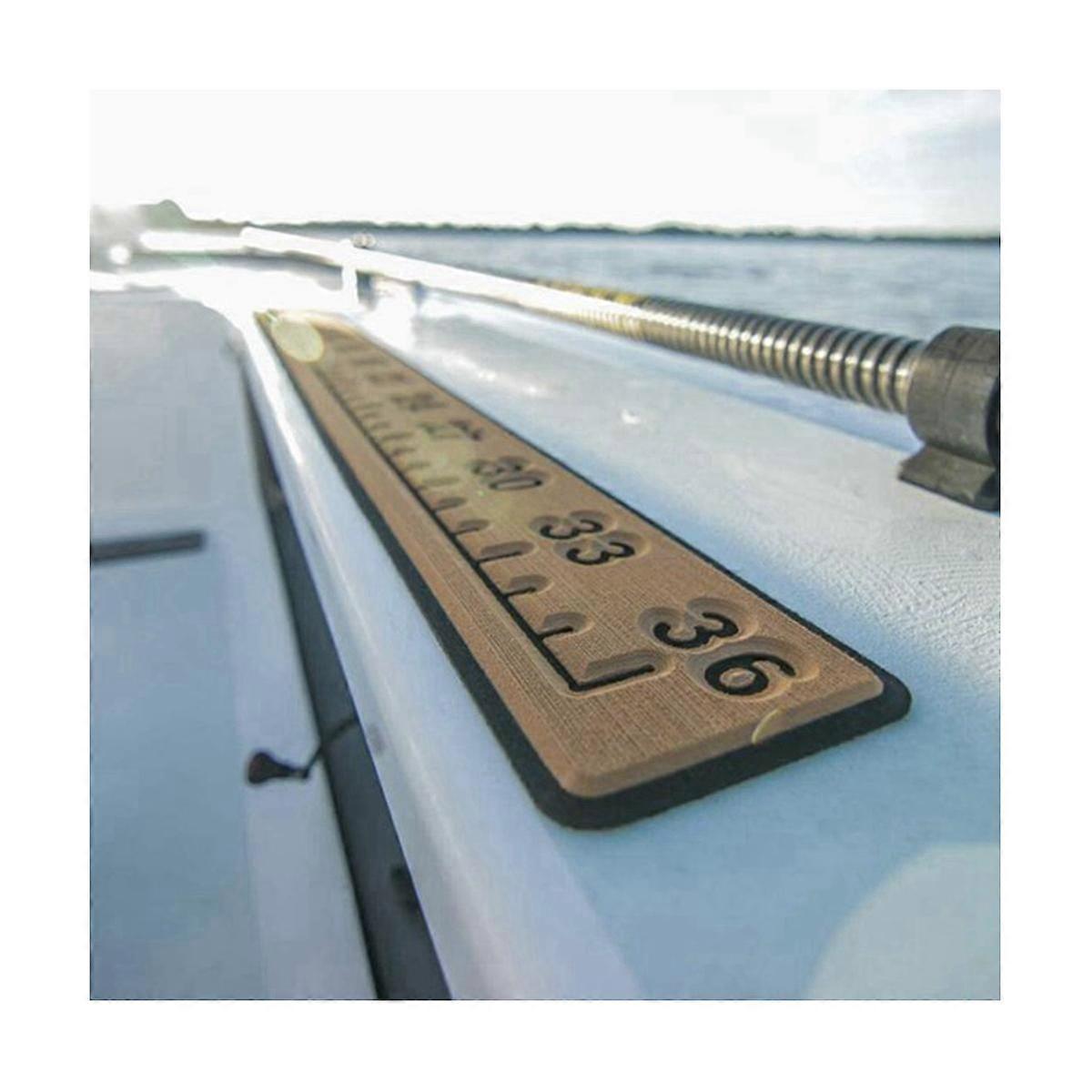 100X15cm EVA Foam Fishing Measuring Sticker Self-Adhesive Backing Ruler ...