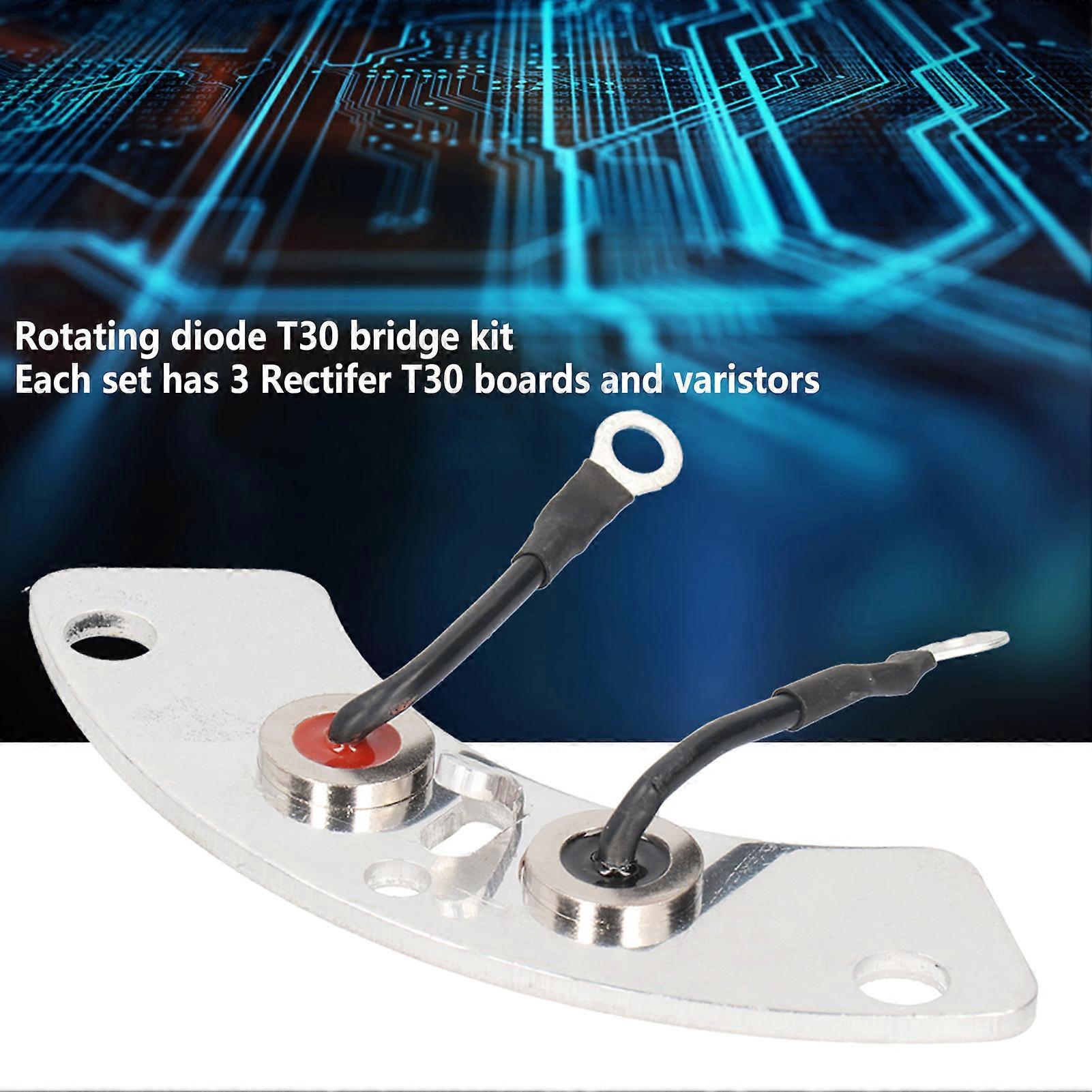 Bridge Rectifier Diode Set for Mecc Alte Excitation Diodes T30 ...