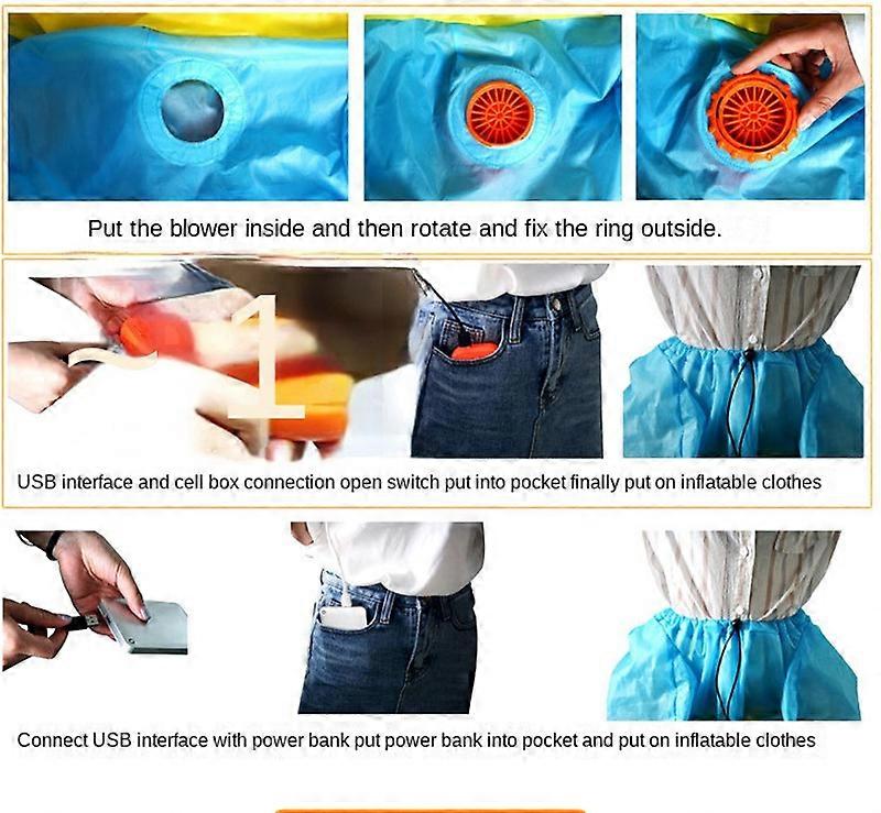 Adult Blow Up Outfit Snowman Inflatable Suit Yeti Inflatable Costumes ...