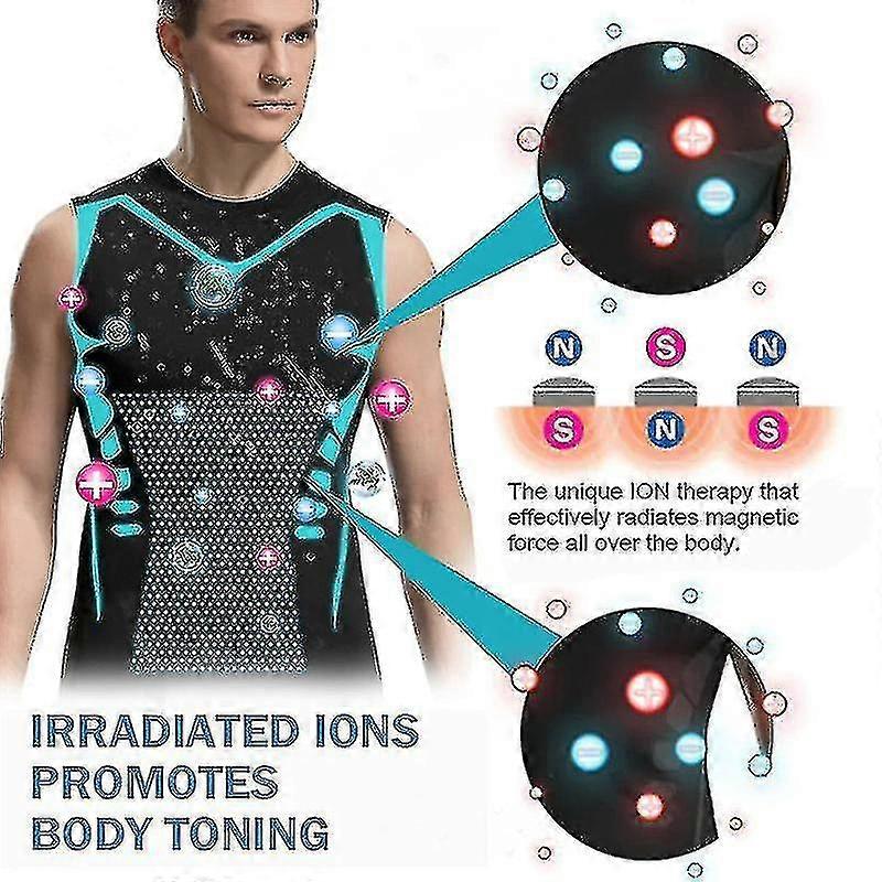 Posture Corrector Vest For Men, Ionic Shaping Sleeveless Shirt | Fruugo AU