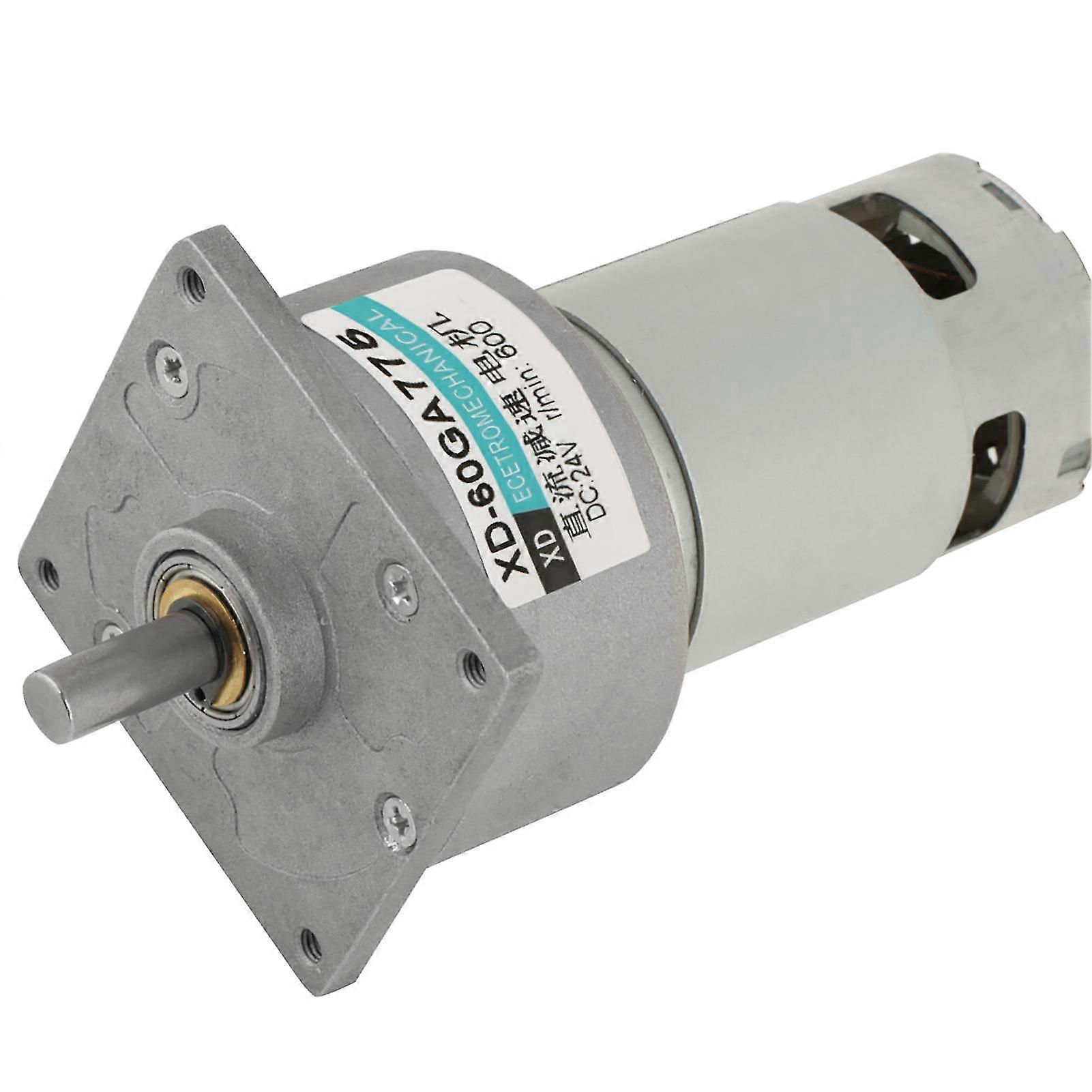 35w Micro Dc Metal Gear Motor Speed Adjustable Cw/ccw (12v / 24v ...