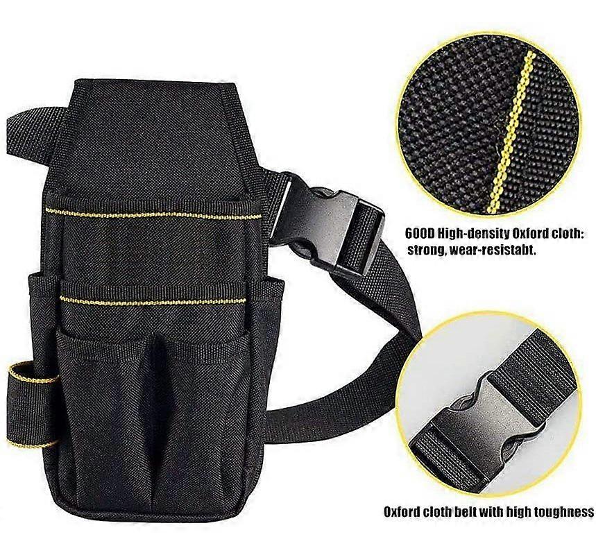 Carpenters Tool Holder Pouch, Work Belt Attachment Electricians Tools ...