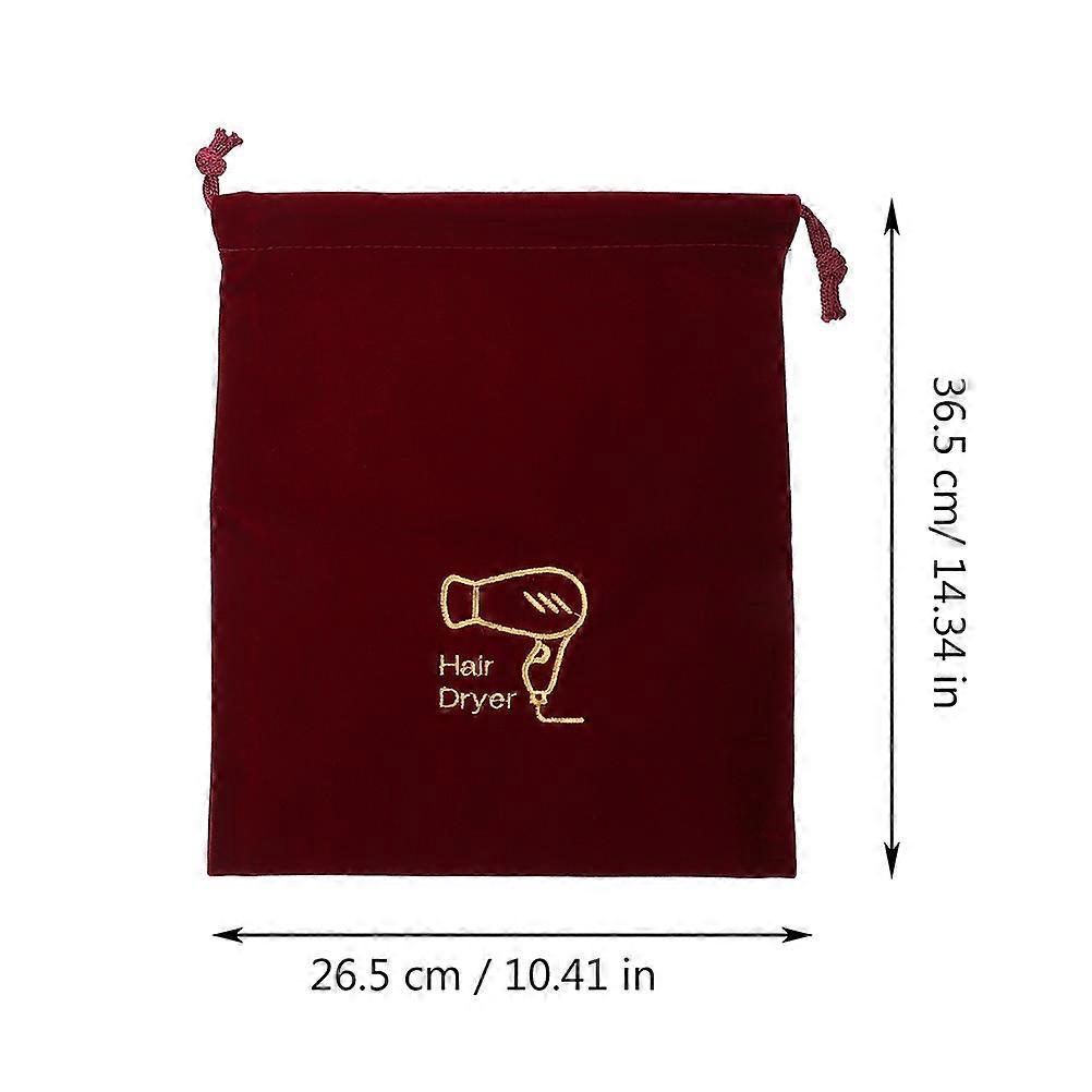 4pcs Travel Hair Dryer Drawstring Bags Hair Dryer Storage Pouches ...