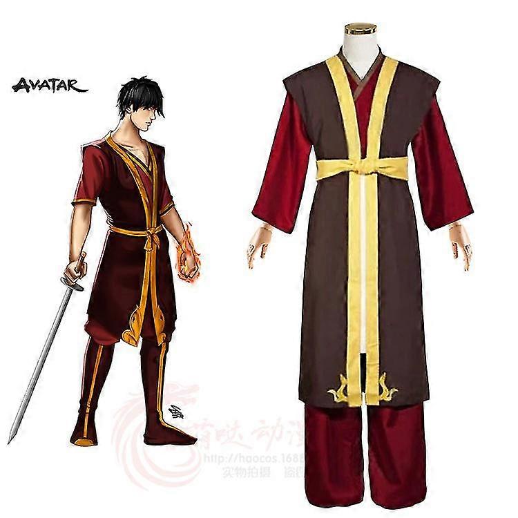 Halloween Cos Stage Costume, Avatar The Last Airbender, Prince Zuko ...
