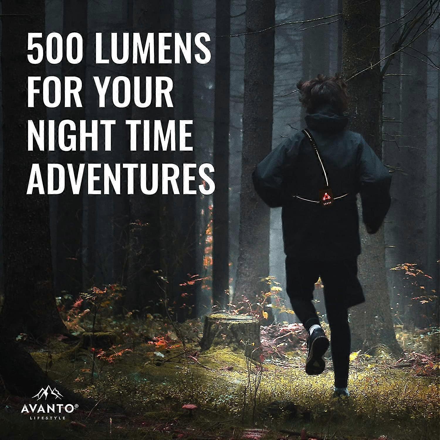 Chest Running Light For Runners And Joggers With Adjustable Beam And ...