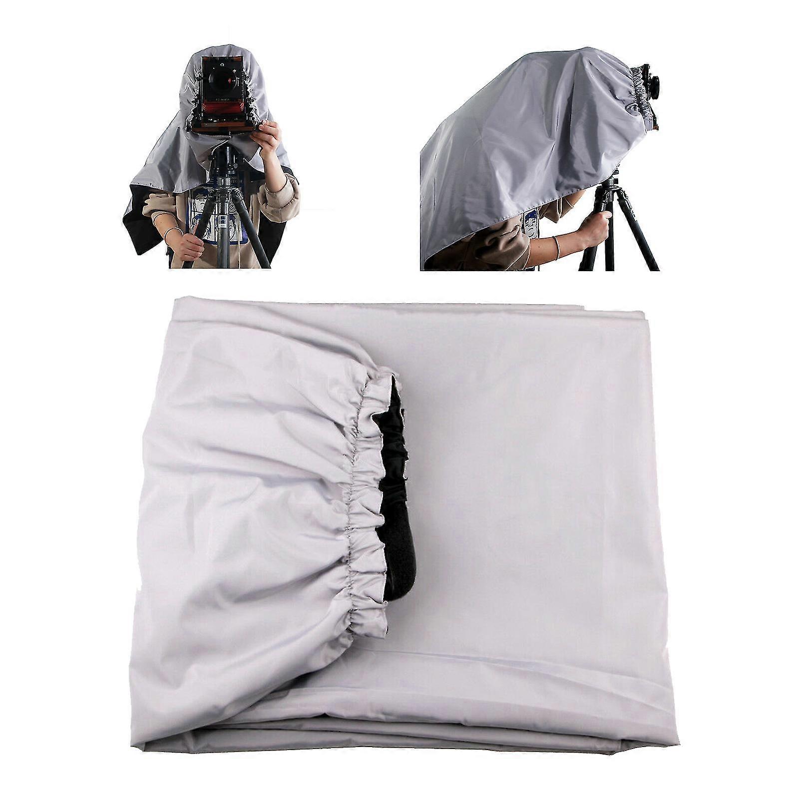 Professional Dark Cloth Focusing Hood Silver Black New For 4x5 Camera ...