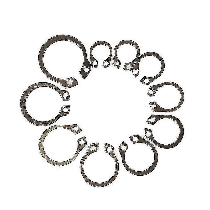 100pcs Circlip Set External/internal Retaining E-type Cir Clip Lock ...