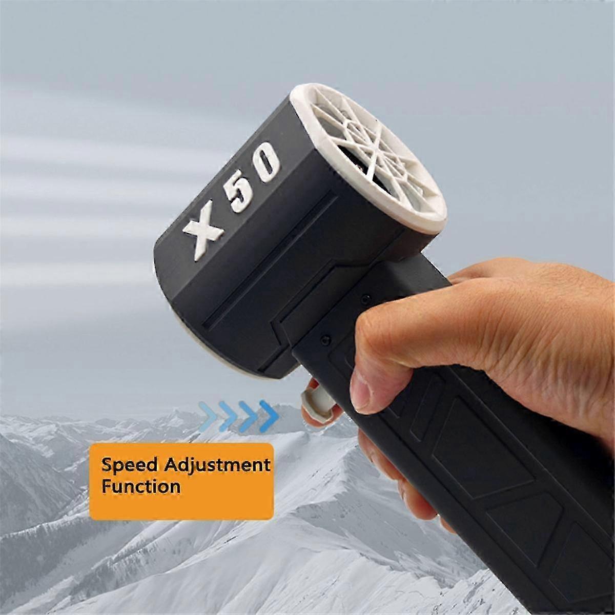 X50 Handheld Turbo Jet Fan Car Dryer Brushless Motor High Power Thrust 1300g Duct Fan Turbo Fan ...