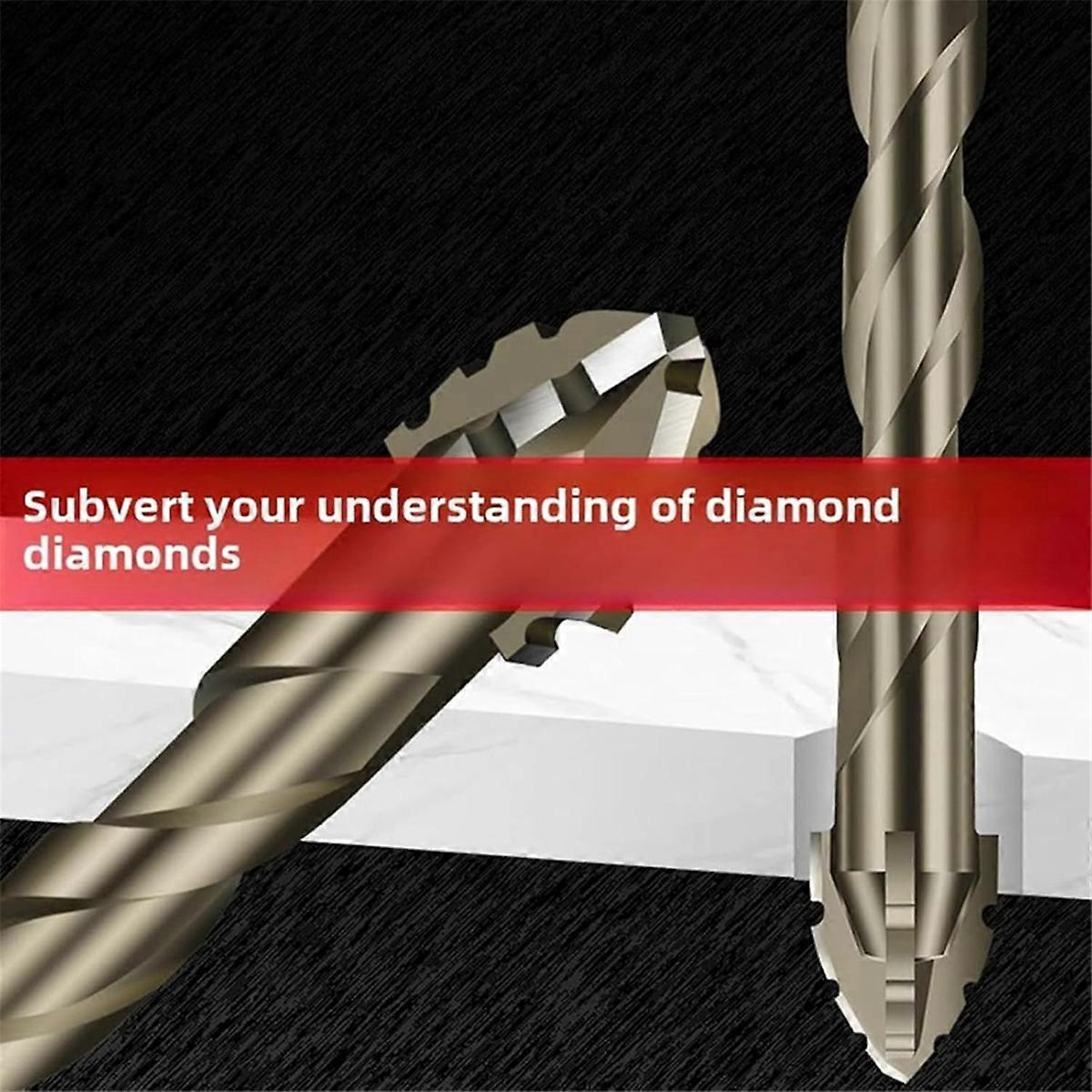 Four-Flute Sawtooth Eccentric Drill Bit, Four Edged Serrated Eccentric ...
