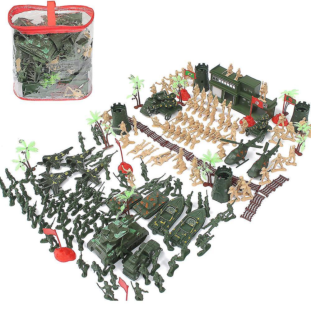 188 Pieces / Set Of Military Model Sets Toy Soldiers Army Men 5 Cm L4n5 ...