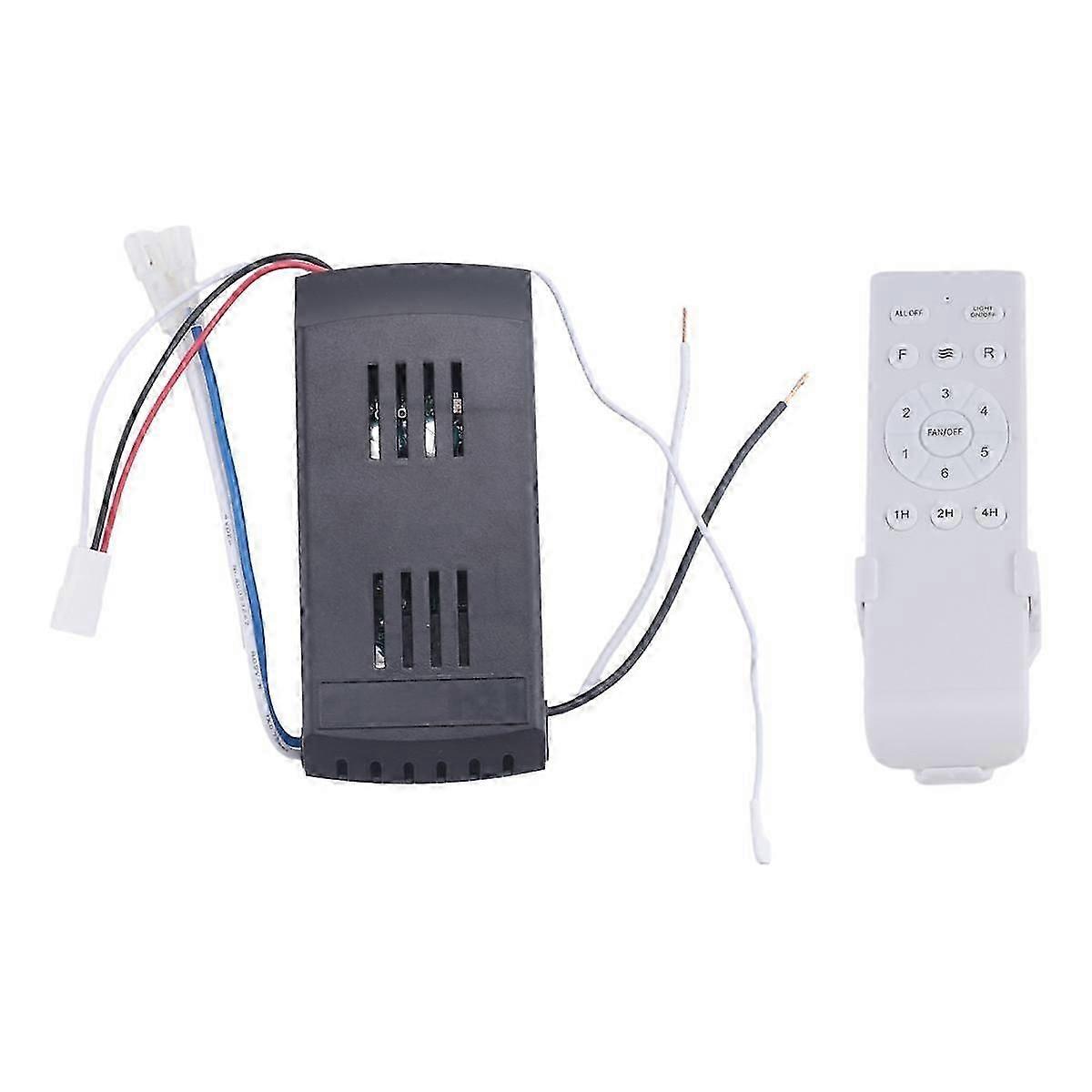 Universal Ceiling Fan Remote Control Kit Replacement, 6-Speed & Timing ...
