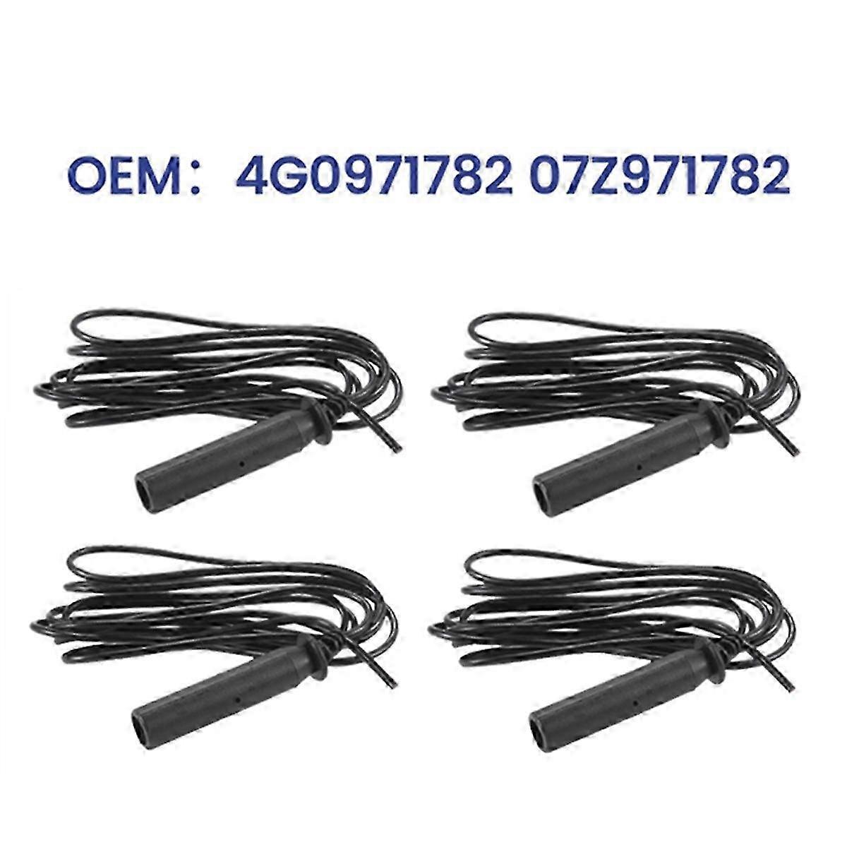 4PCS Engine Glow Plug Wiring Connector 4G0971782 for GOLF A1 A4 Seat ...