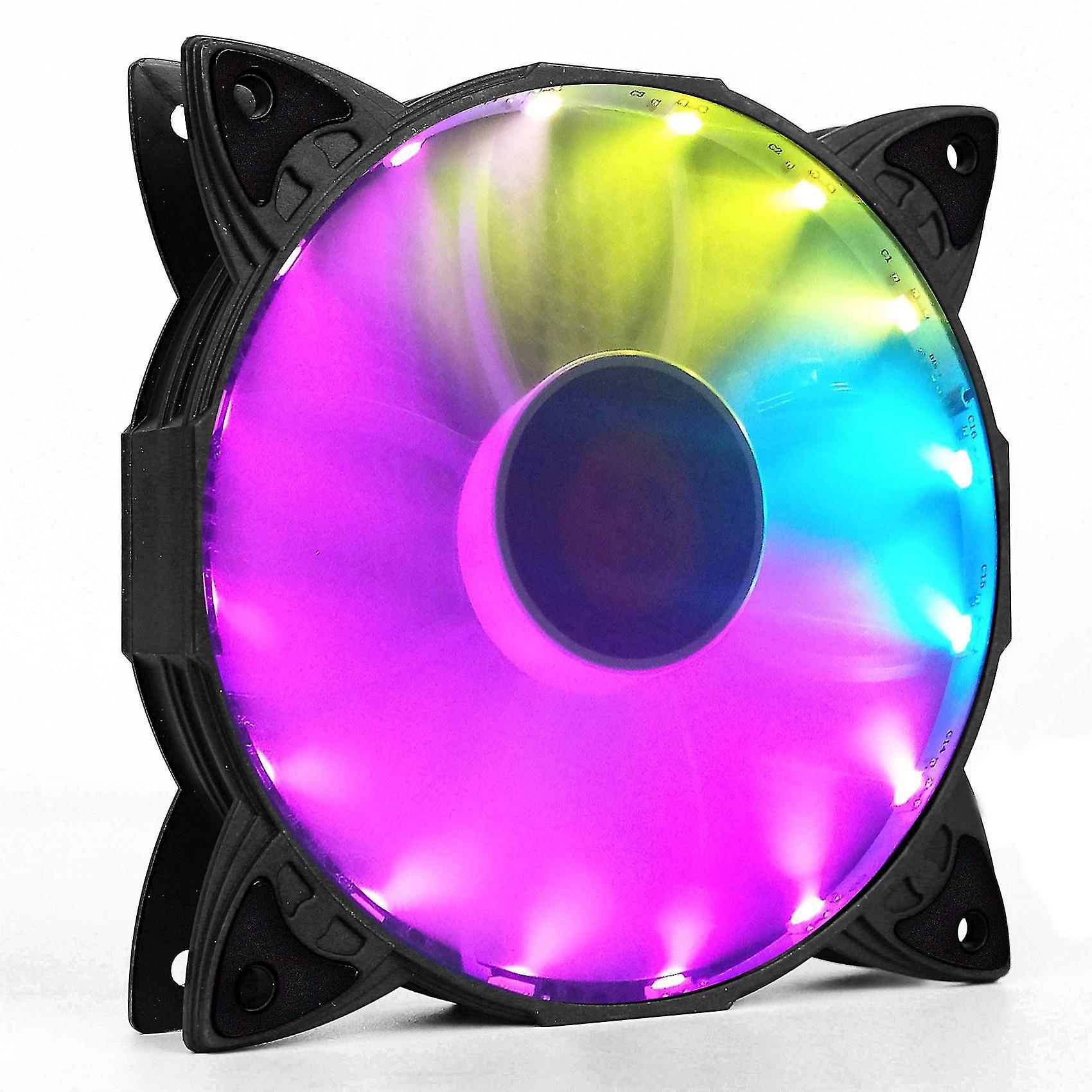 120mm Case Fan Cooler Pc Cooling Fans 6pin Rgb Radiator Mute Computer ...