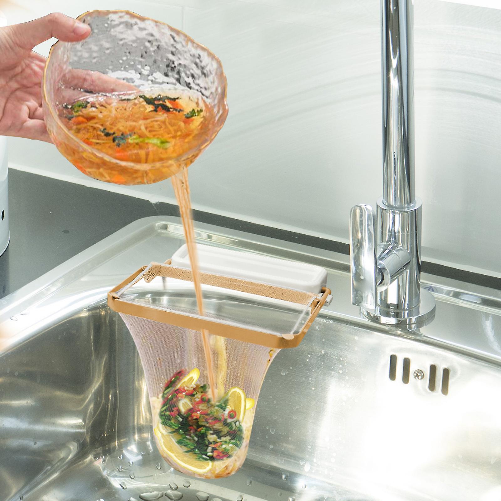 50pcs Kitchen Sink Strainer Rack, Sink Corner Drain Strainer Basket ...