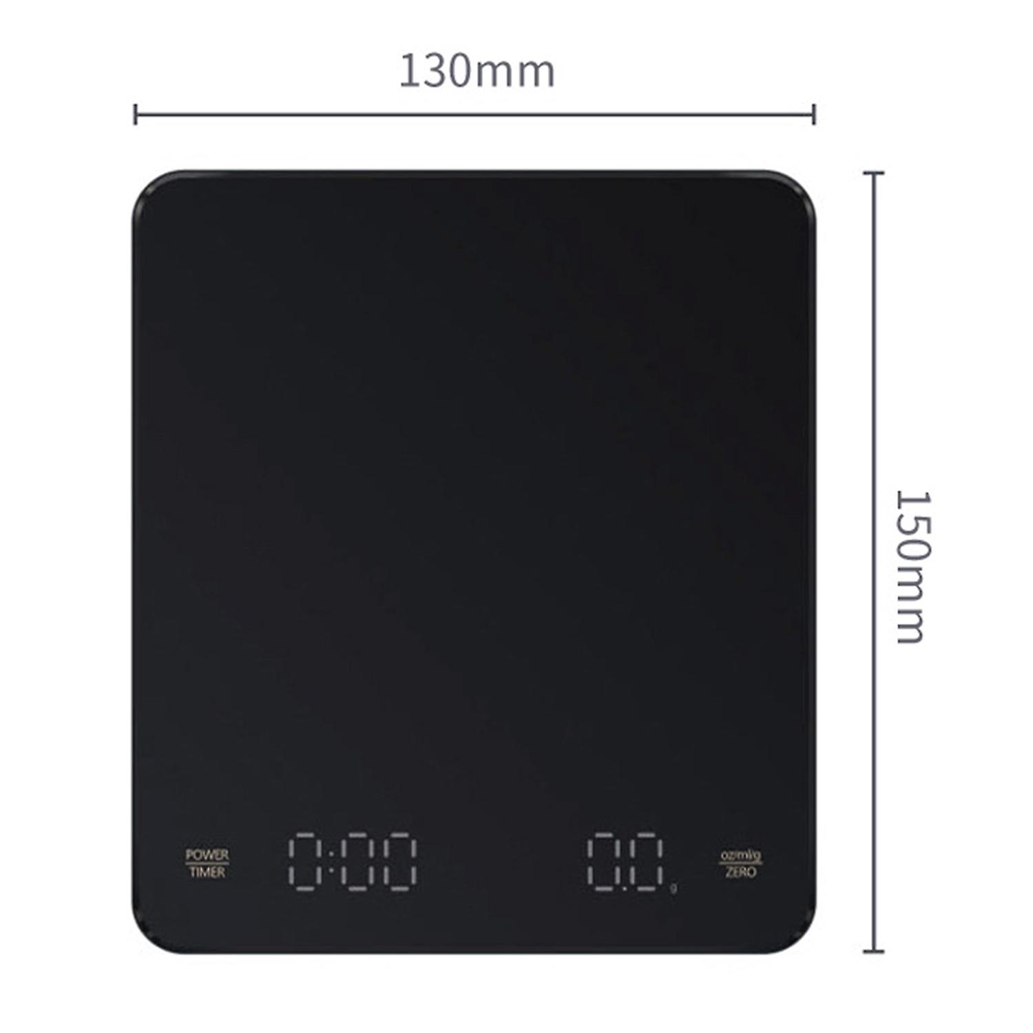 Digital Kitchen Scale with Timer Precision Rechargeable High ...