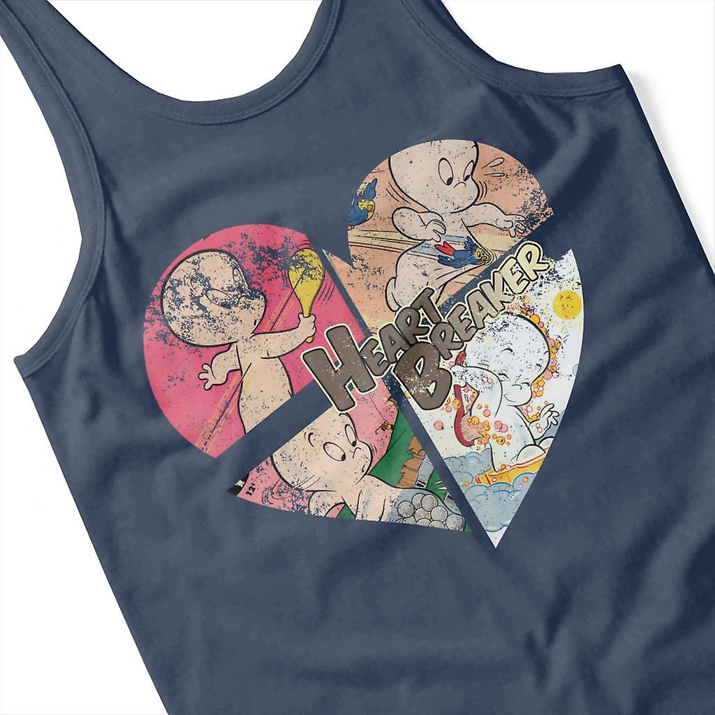 Casper The Friendly Ghost Heart Breaker Women's Vest | Fruugo US