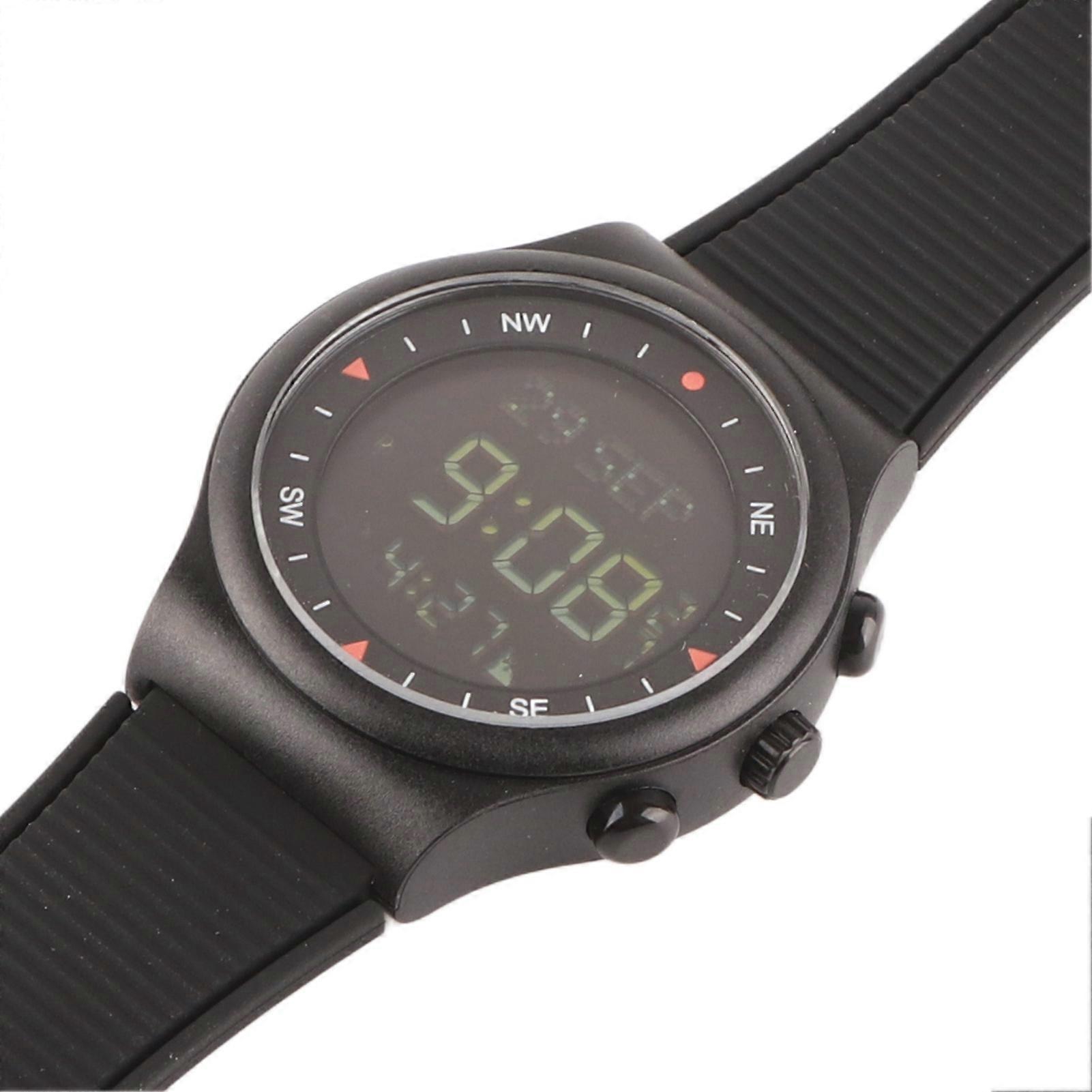 New Modern Sport Azan Muslim Black Watch Worldwide Prayer Time Compass ...