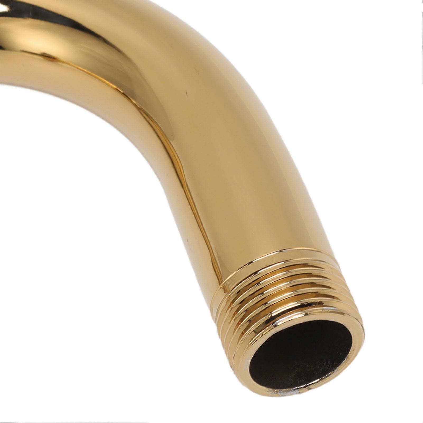 Shower Extension Arm Stainless Steel High Rise Shower Arm With Flange ...