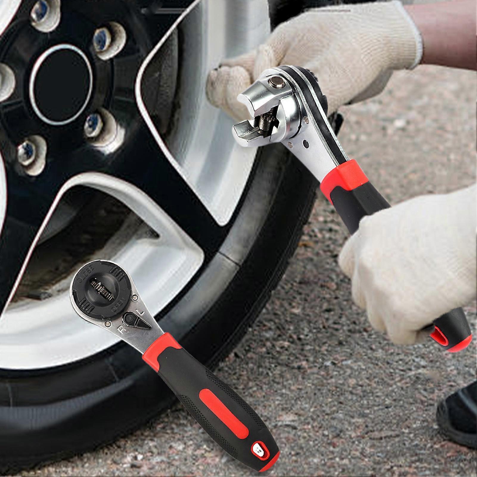 Universal Socket Torque Ratchet Wrench Anti-Slip Handle Ergonomic ...